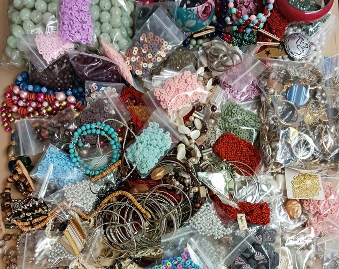 1.5lb Destash Jewelry Making Craft Lot Cloisonne Beads Rhinestone ...
