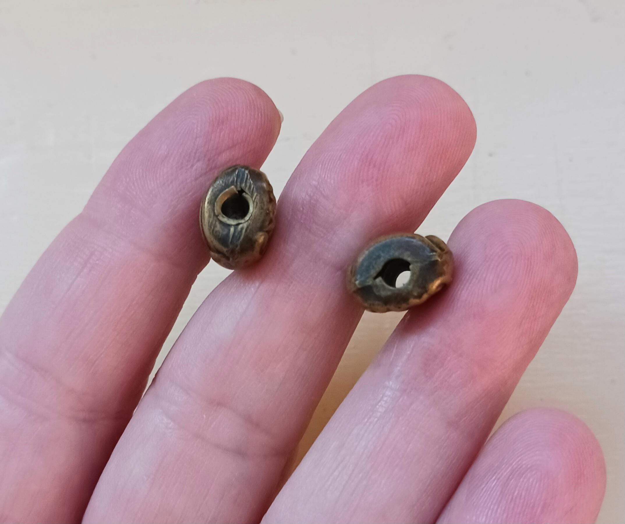 2pc Japanese Ojime Beads Fukurokuju - Etsy