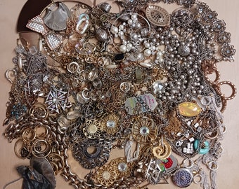 2.5lb Destash Broken Jewelry Making Craft Lot - Etsy