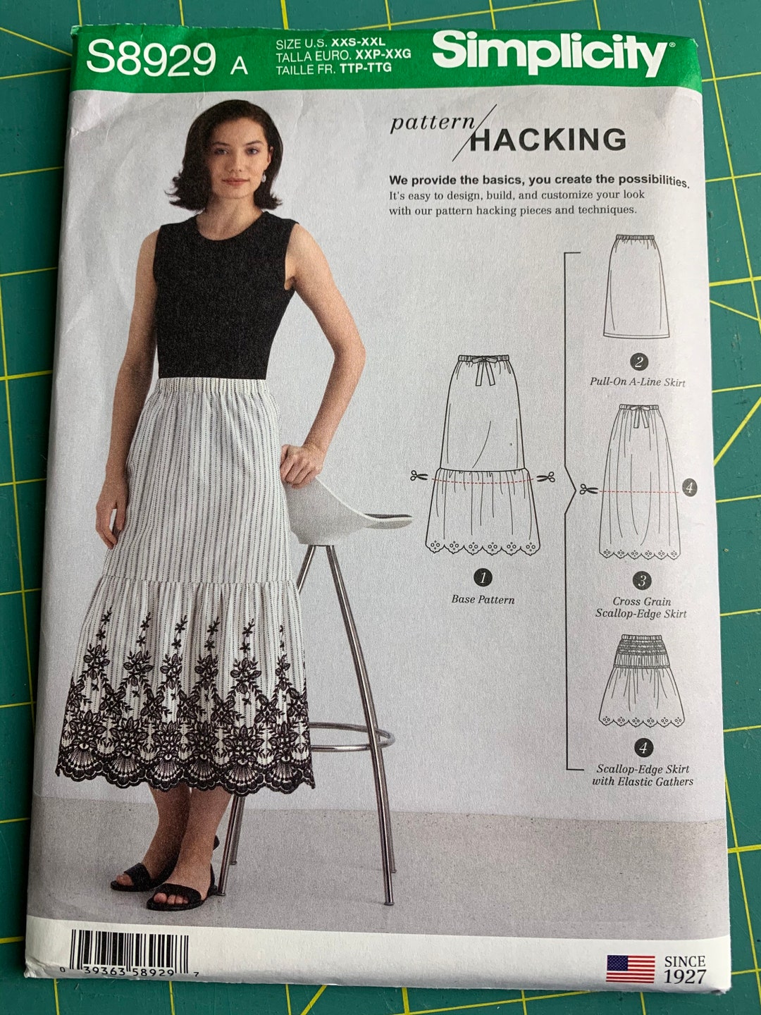 Pattern Hacking. Simplicity 8929. Hacking Pattern Simplicity - Etsy
