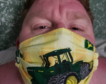 John Deere Face Mask | Etsy