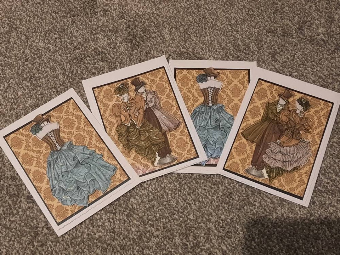 Steampunk Greeting Cards - Etsy