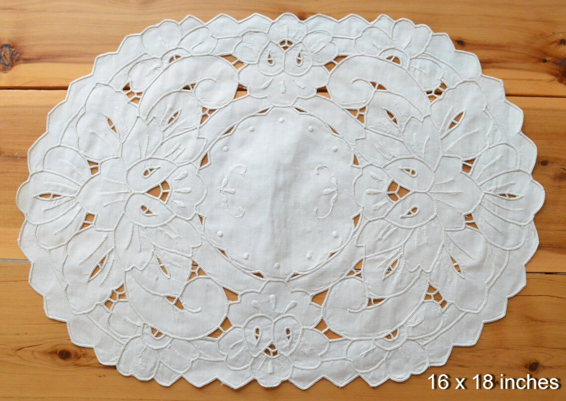 Special Offer, Cotton Table Runner, Table Overlays Placemat Overlay ...