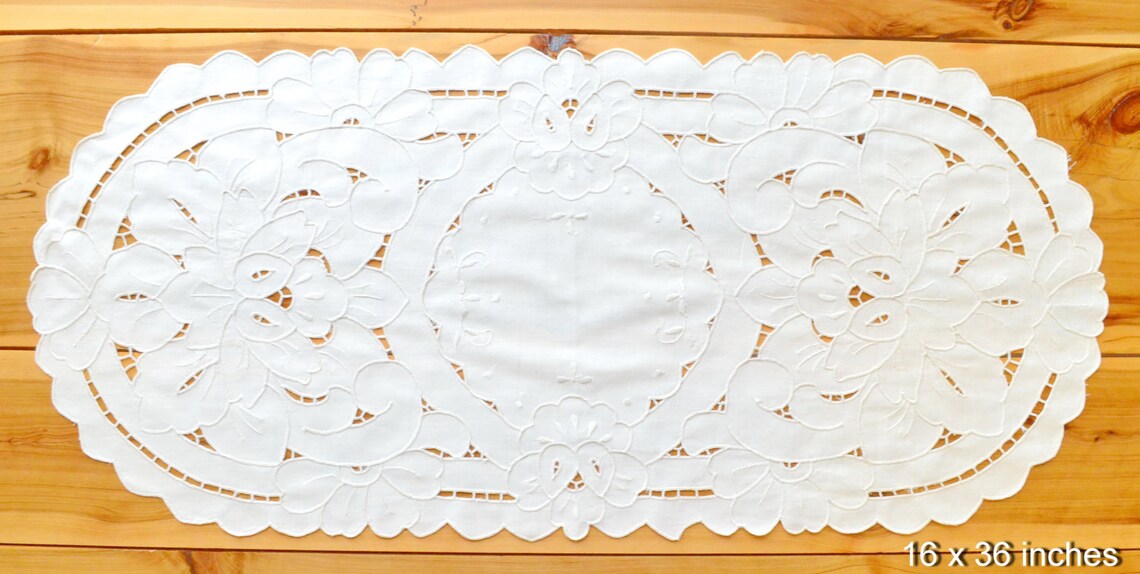 Special Offer, Cotton Table Runner, Table Overlays Placemat Overlay ...