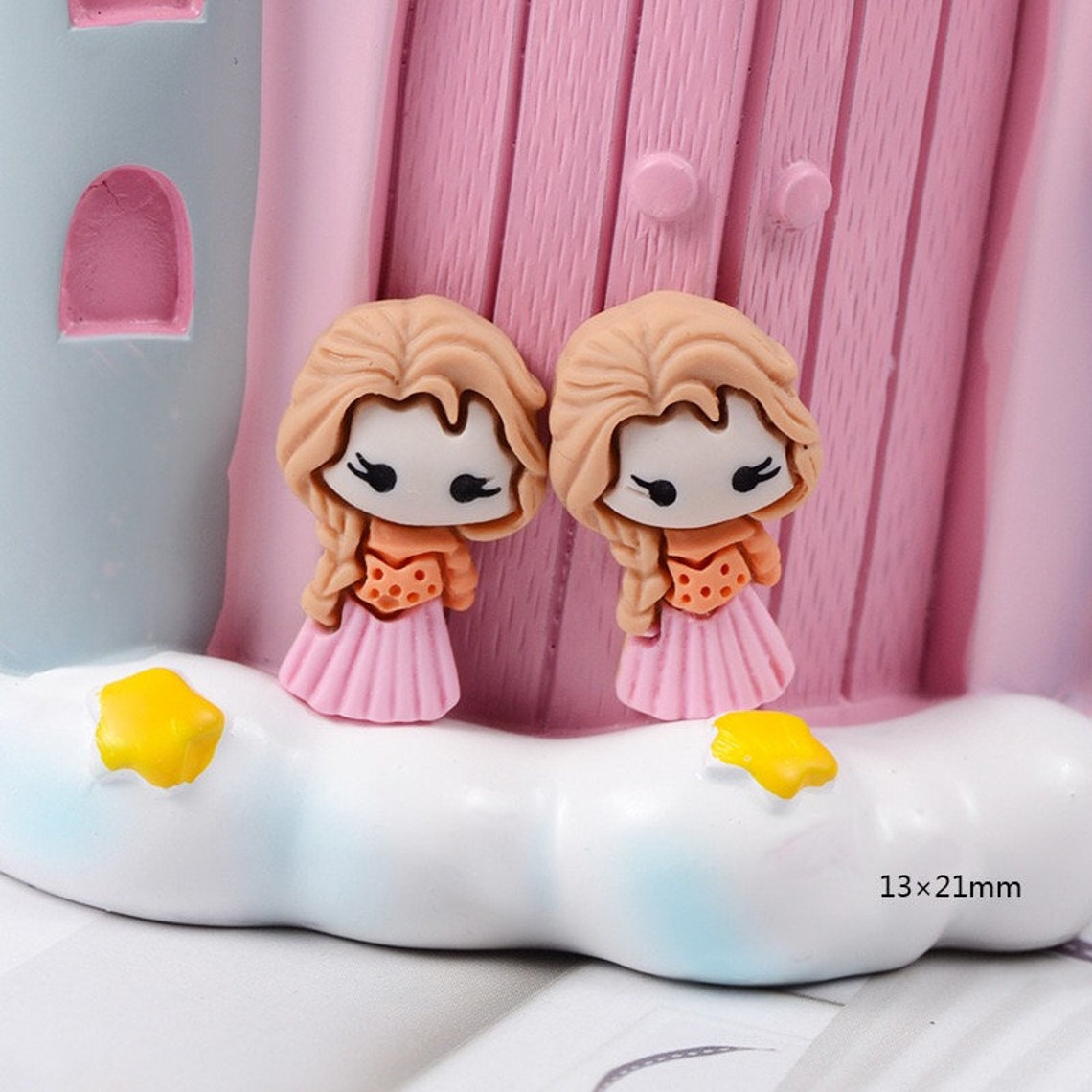 Princess Embellishment Cartoon Princess Resin Cabochon - Etsy