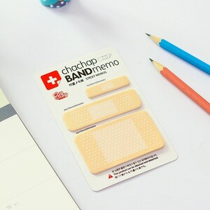 Planner Stationery Band Aid Sticky Notes Band Aid Post Its - Etsy