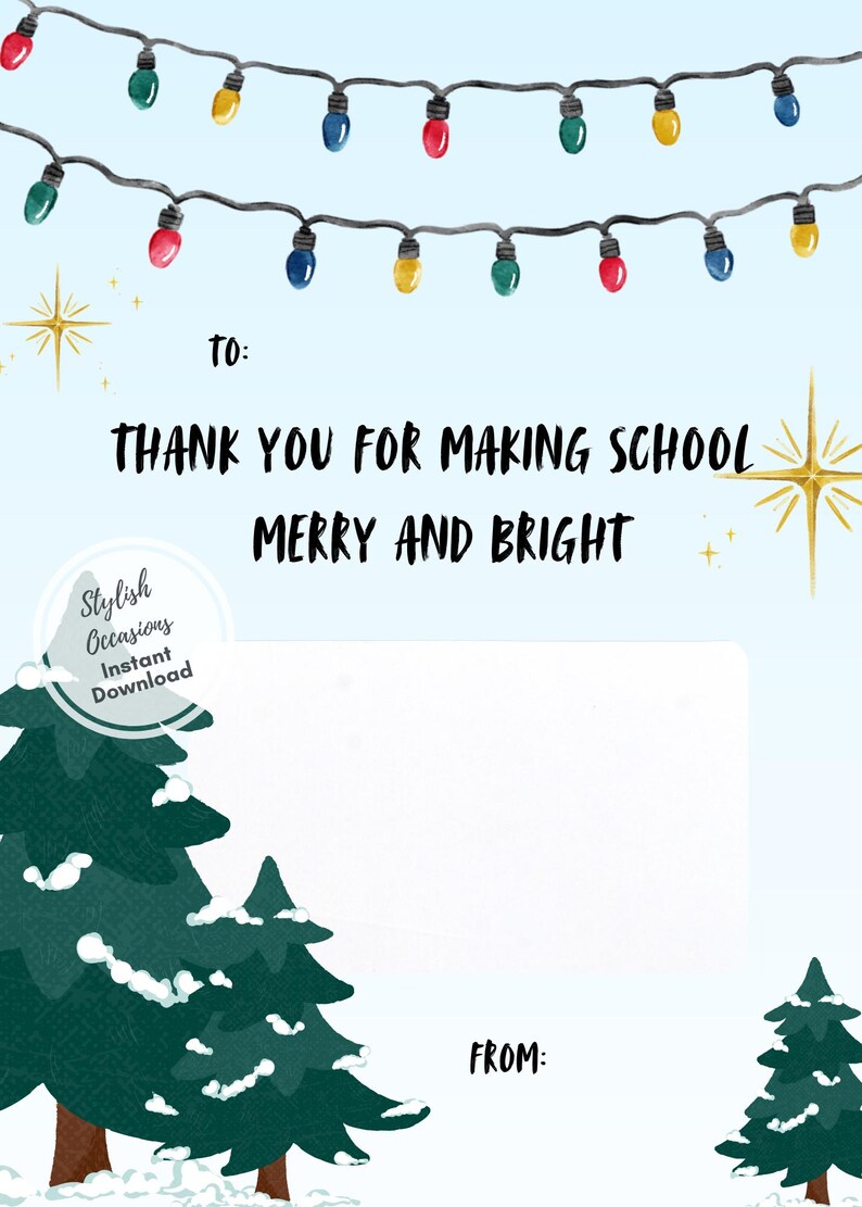 Holiday Teacher Gift, Gift Card Holder, Teacher Appreciation, Gift Card ...