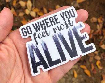 Funny Camping Sticker - Etsy