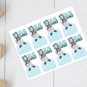 You Are Out of This World Kids Printable Valentines, Printable ...