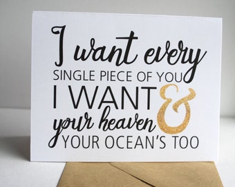 You Make My Heart Skip a Beat, Romantic Funny Card for Her Him ...