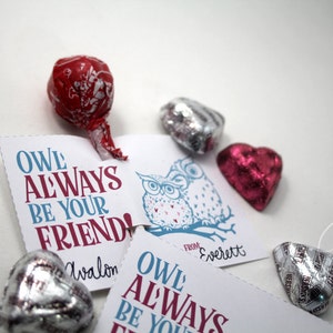 Owl Always Be Your Friend - Kids Valentines - Kids Valentine Cards ...