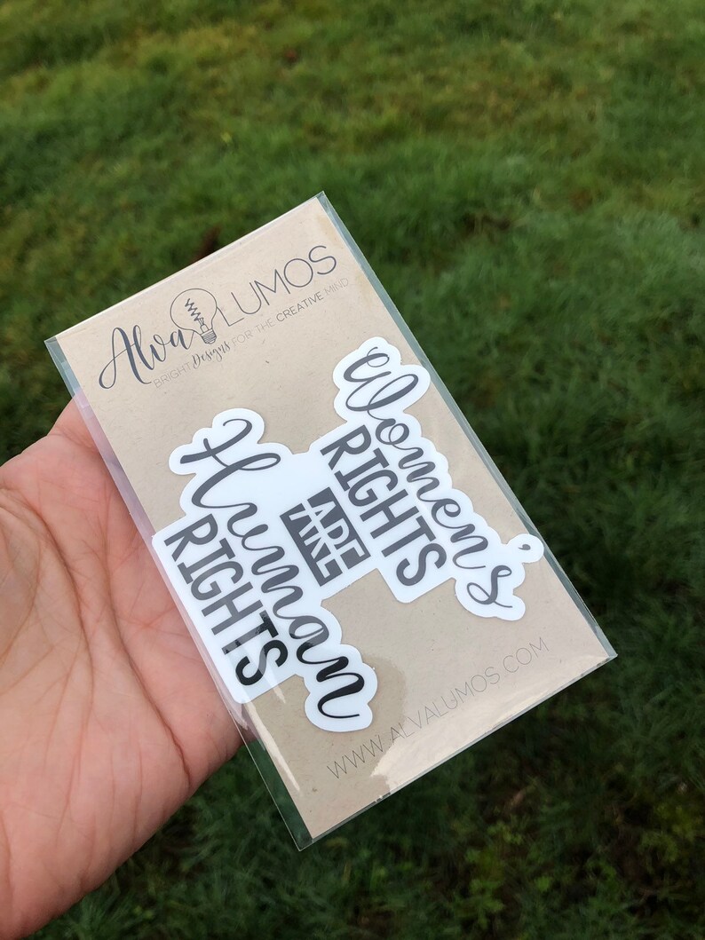 Women's Rights Are Human Rights Sticker Resist Stickers - Etsy