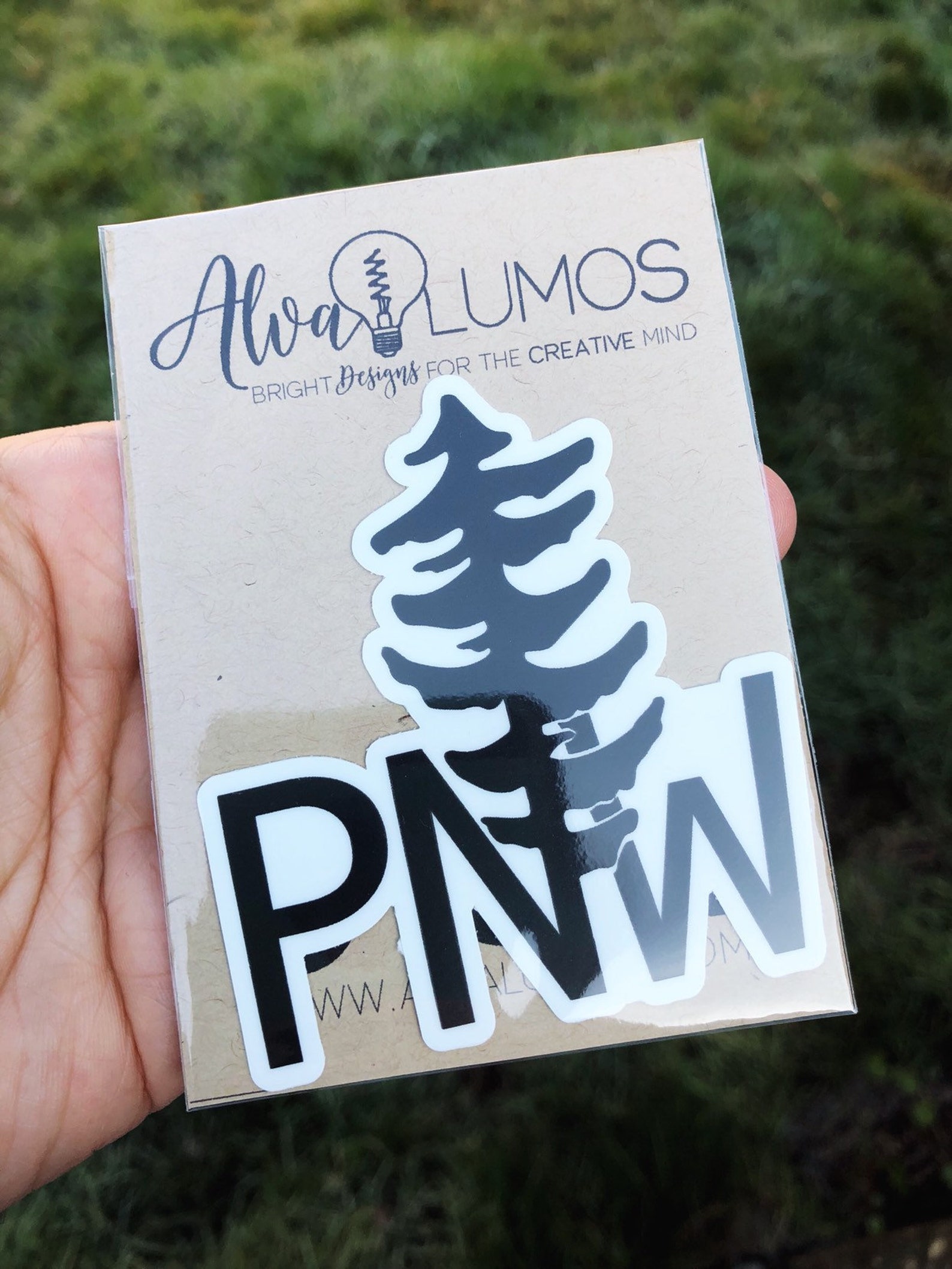 PNW Sticker, Pacific Northwest Sticker, Pnw Decal, Mountain Sticker ...