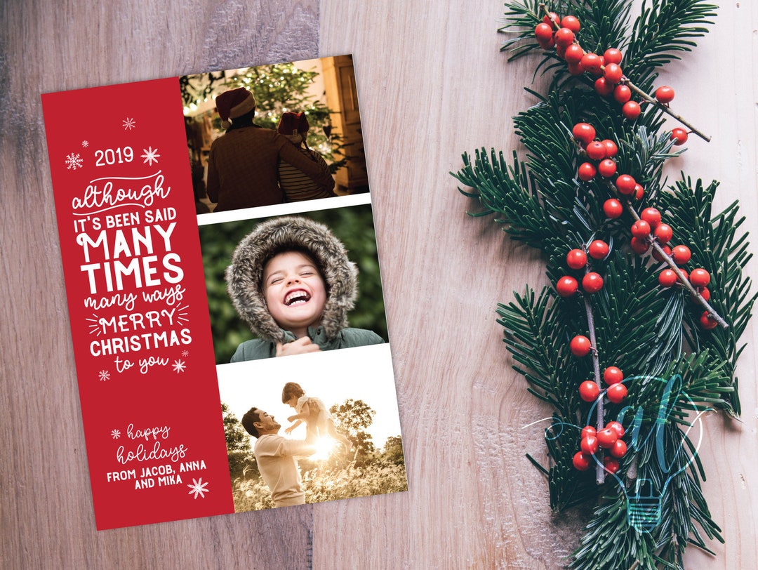 Although It's Been Said Many Times Many Ways Merry Christmas to You ...