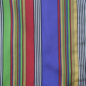 1982 Yves Saint Laurent Striped Silk Blouse - Etsy