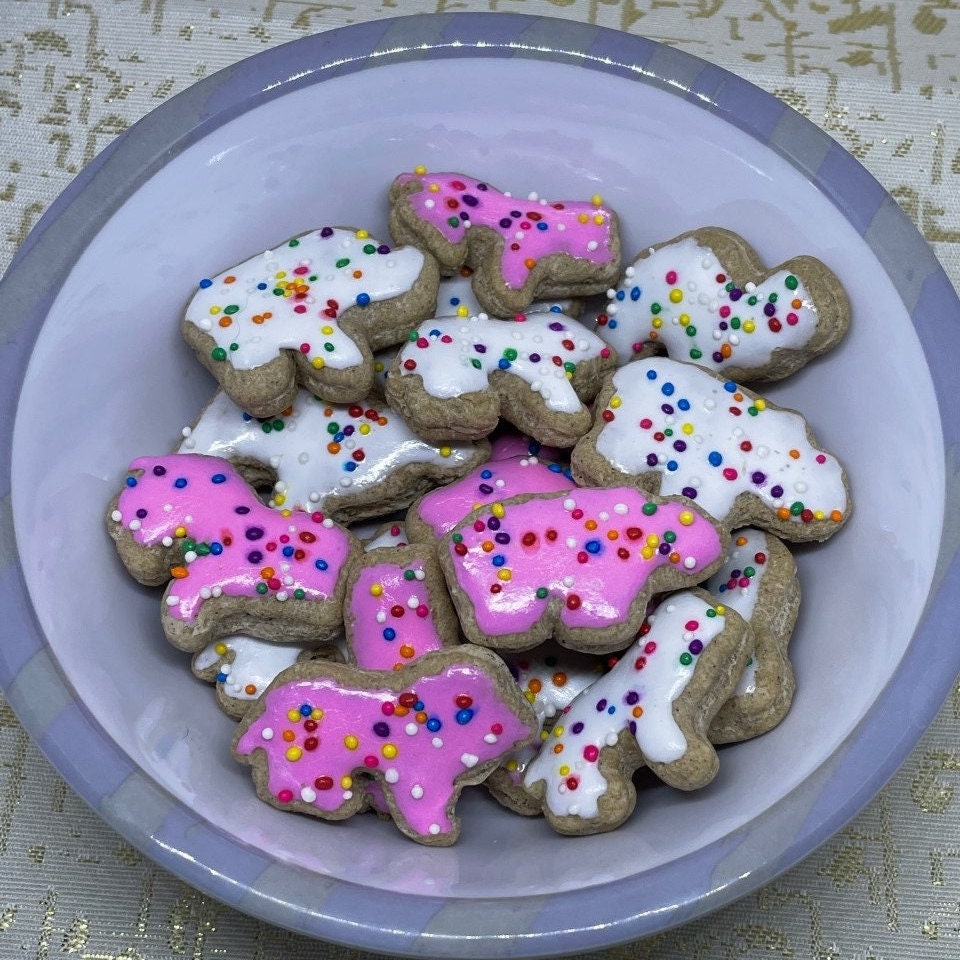 Iced Animal Cookies - Etsy