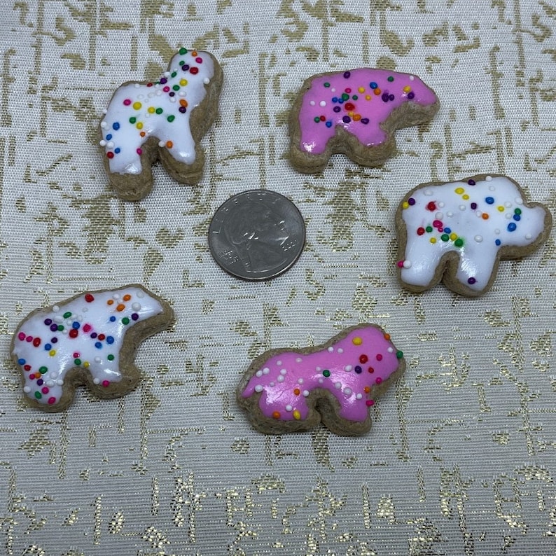 Iced Animal Cookies - Etsy