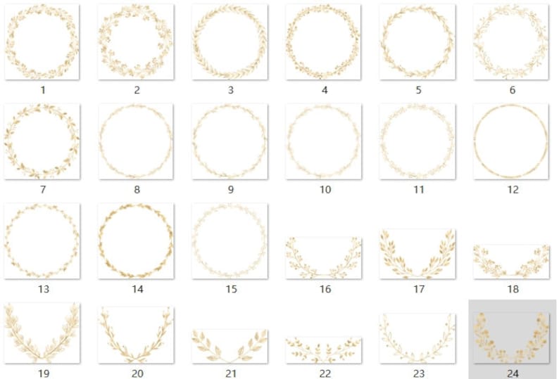 Design Material, Flower Ring Pattern , PNG File, Electronically Files ...