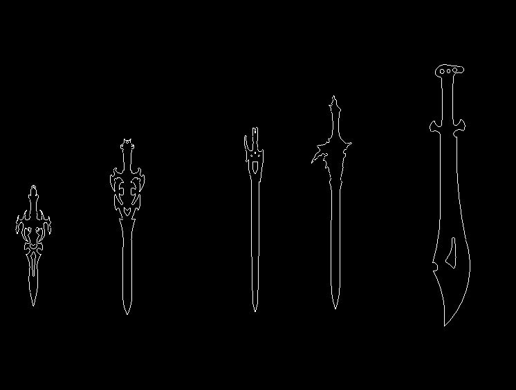 Sword Patterncad ,DWG File , - Etsy