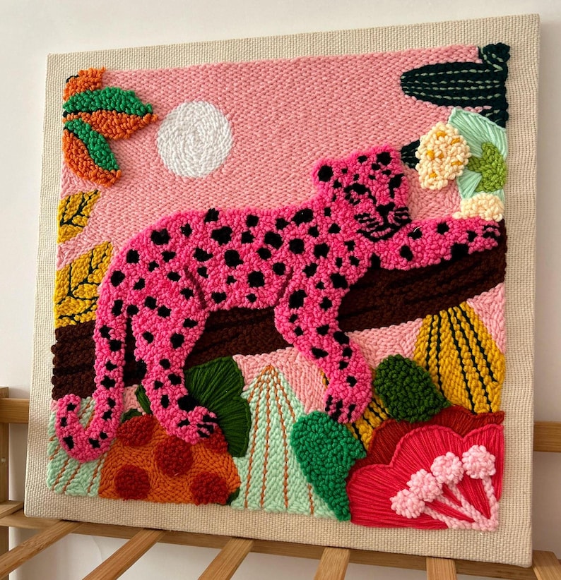 DIY Punch Needle Kits, Rug Hooking Kits,handcraft Kit,material and ...