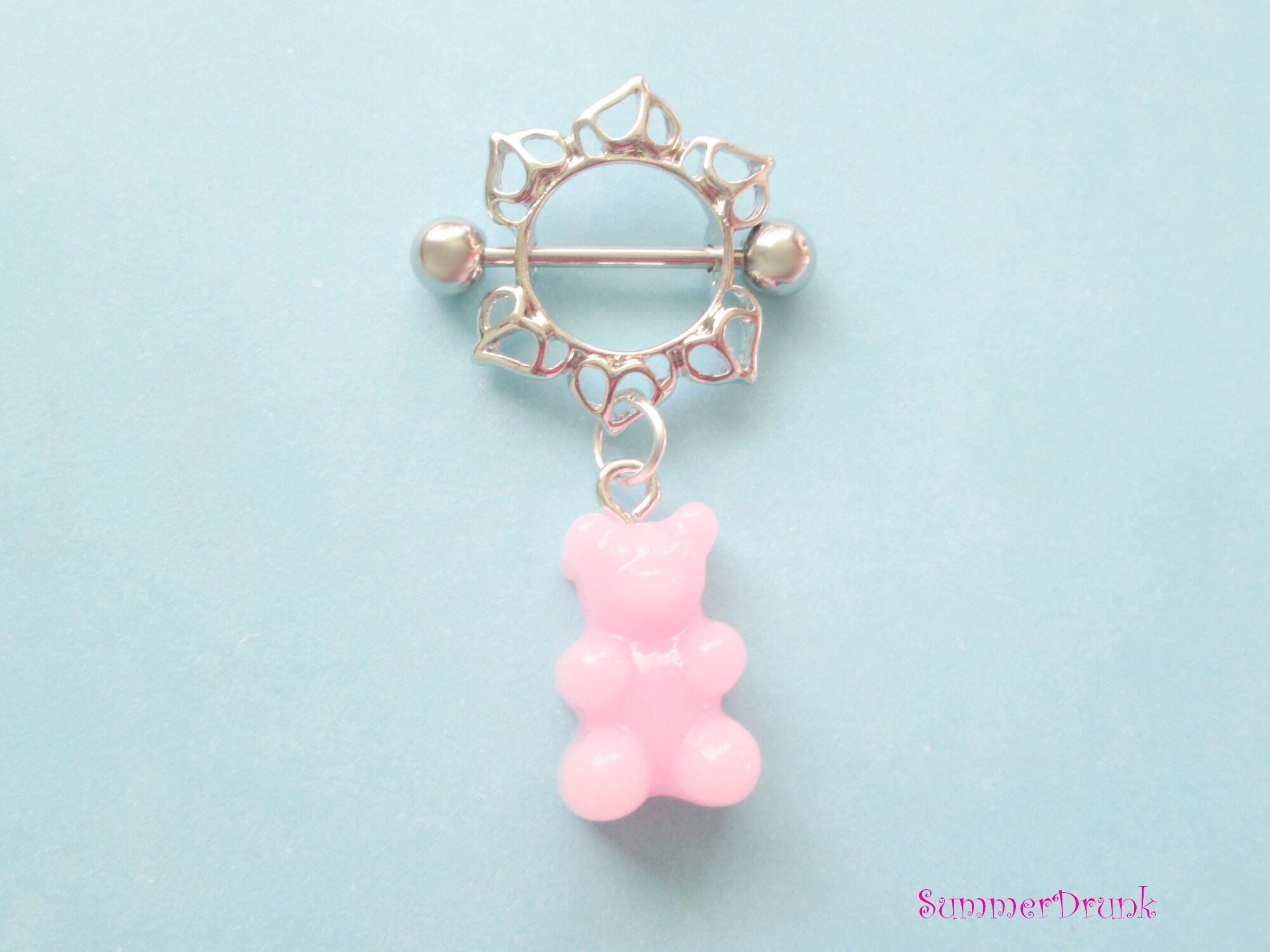 Gummy bear nipple rings store