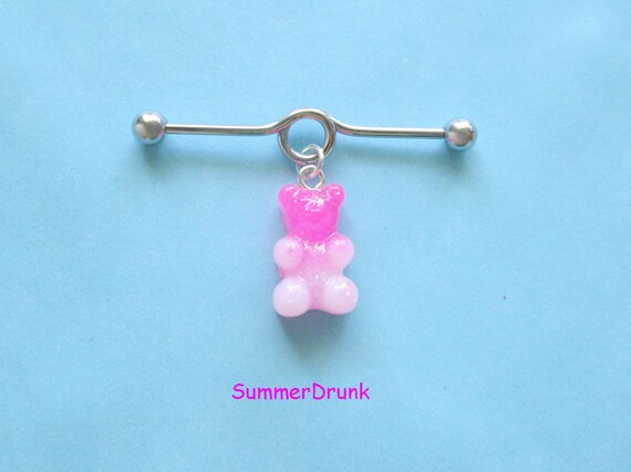 Industrial Piercing Gummy Bear - Etsy