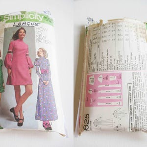 Vintage 60s 70s Sewing Pattern Bundle Lot of 6 Patterns 25% off ...