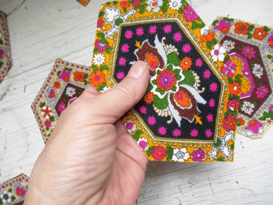 Vintage Persian Carpet Fabric Patches Iron on X 10 - Etsy