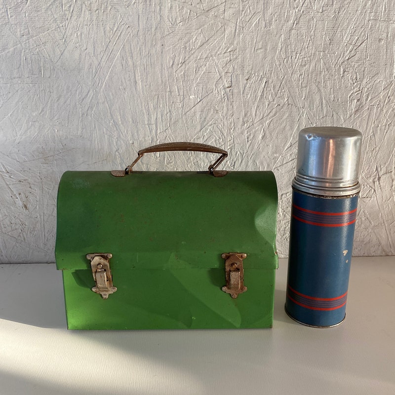 1950s Lunch Box - Etsy
