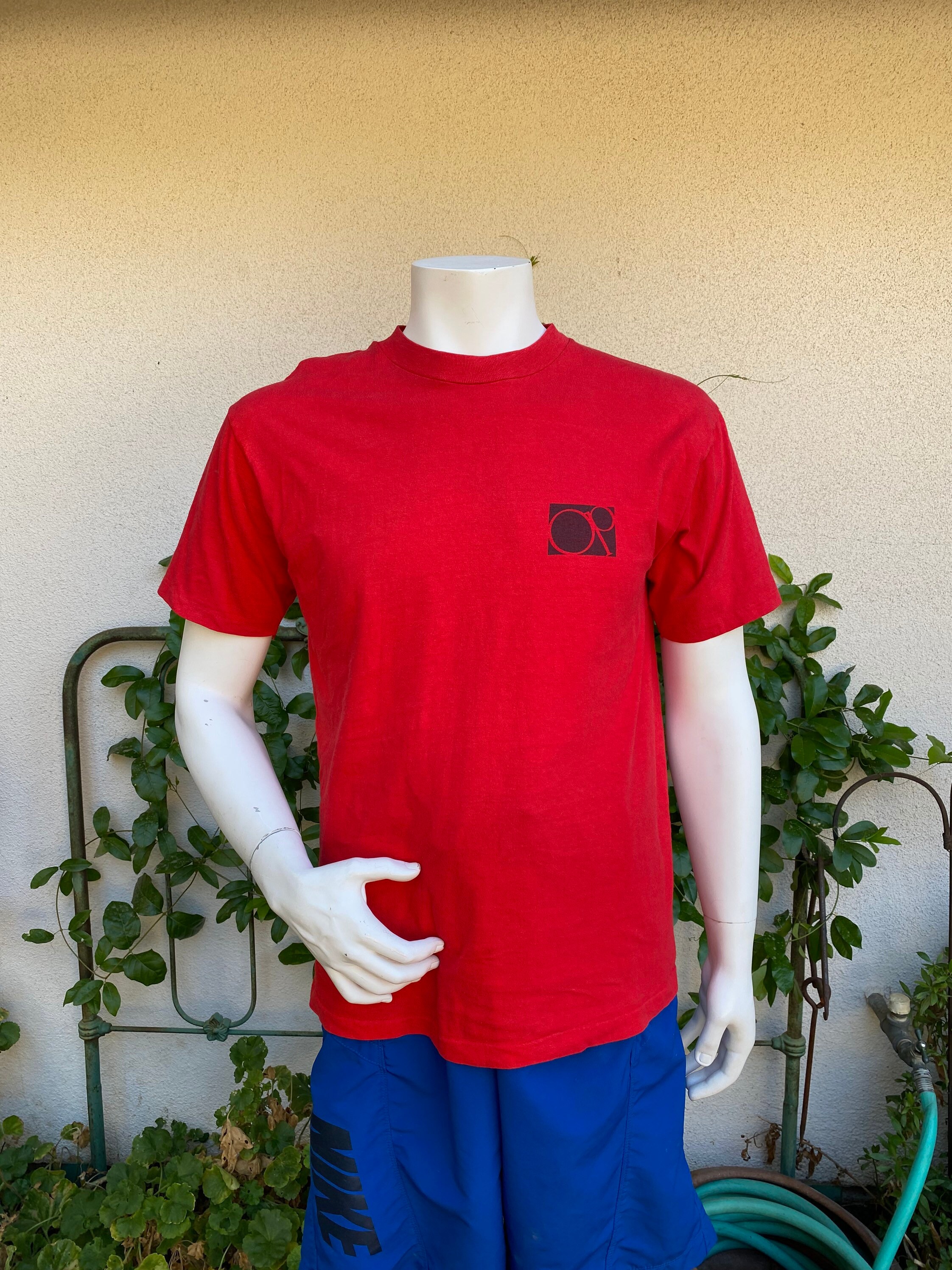 80s 90s Ocean Pacific Tshirt Vintage 1980s 1990s Red Cotton Op Surf