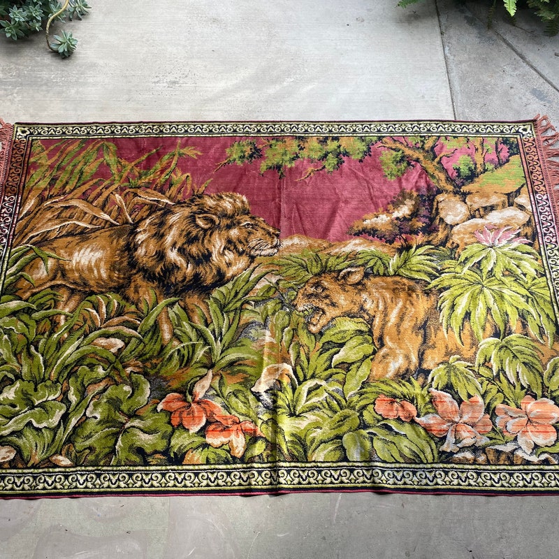 Lion Rug - Etsy