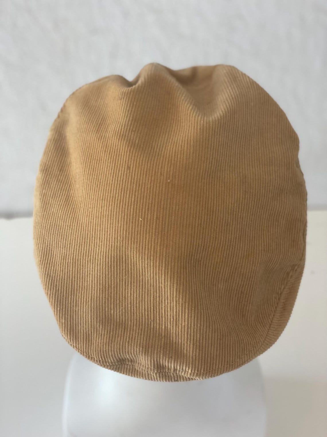 Vintage Authentic Greek Fisherman Cap Tan Corduroy Aegean Hat Made in ...