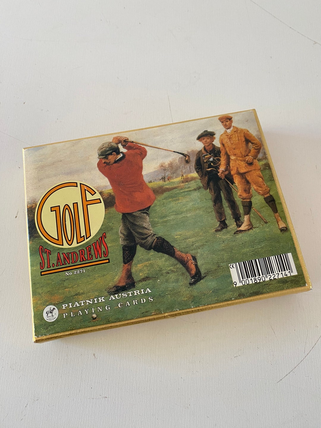 Vintage St Andrews Golf Playing Cards Complete Deck Gift for Him - Etsy