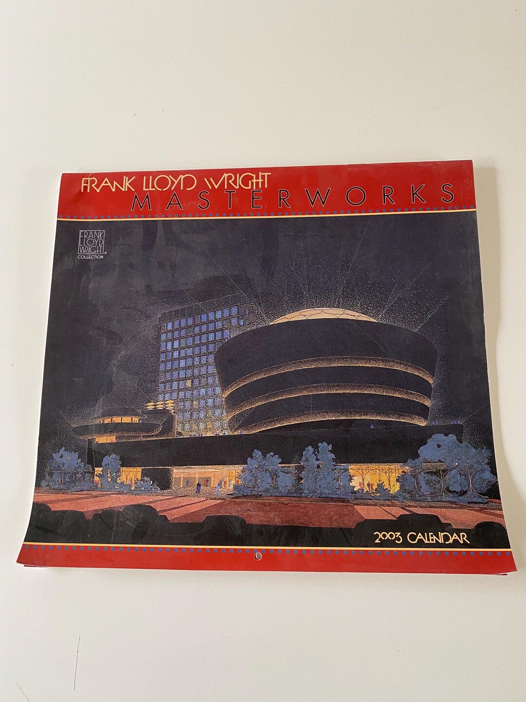 Vintage Frank Lloyd Wright Masterworks 2003 Calendar Frameable Prints ...