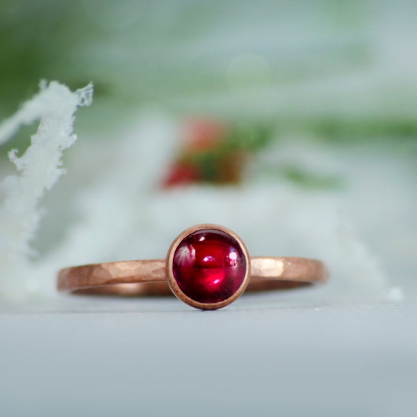 Copper Stacking Rings - Etsy