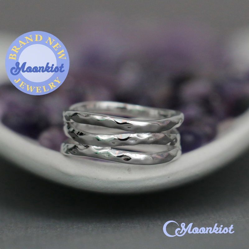 Wide Sterling Silver Ring - Etsy