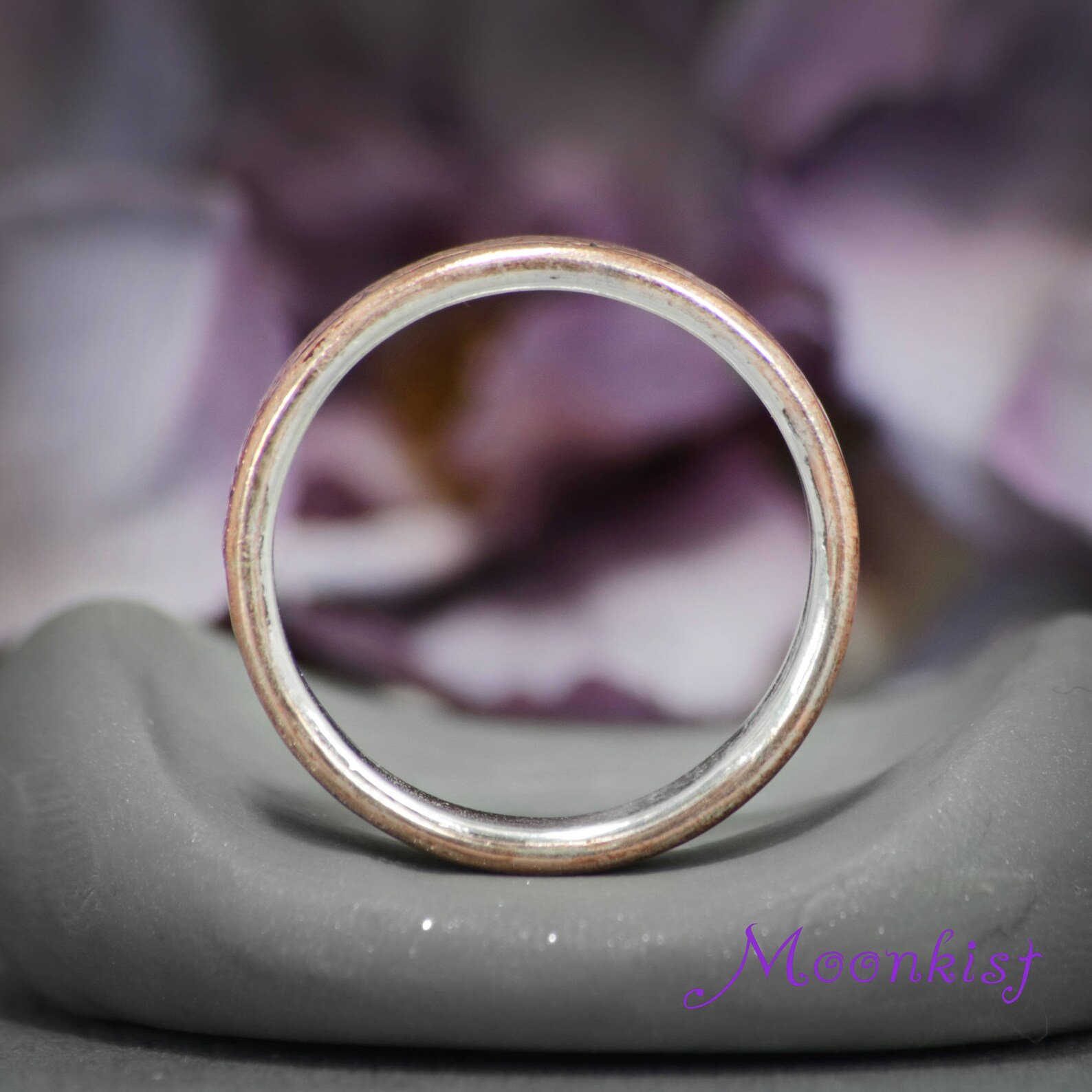 Copper Band Ring Rustic Copper Wedding Band Copper Wedding | Etsy