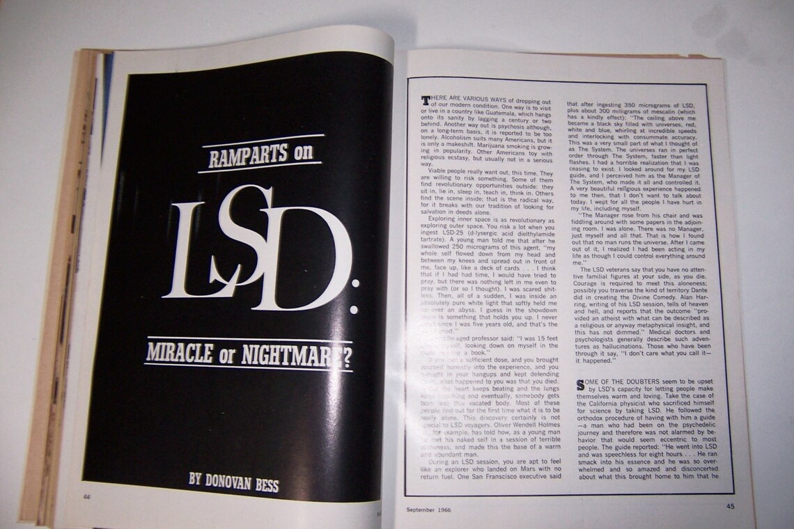 SAGA Magazine Men's Vintage Magazine 1966 SAGA Magazine | Etsy