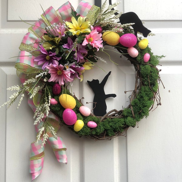 Black Cat Easter - Etsy
