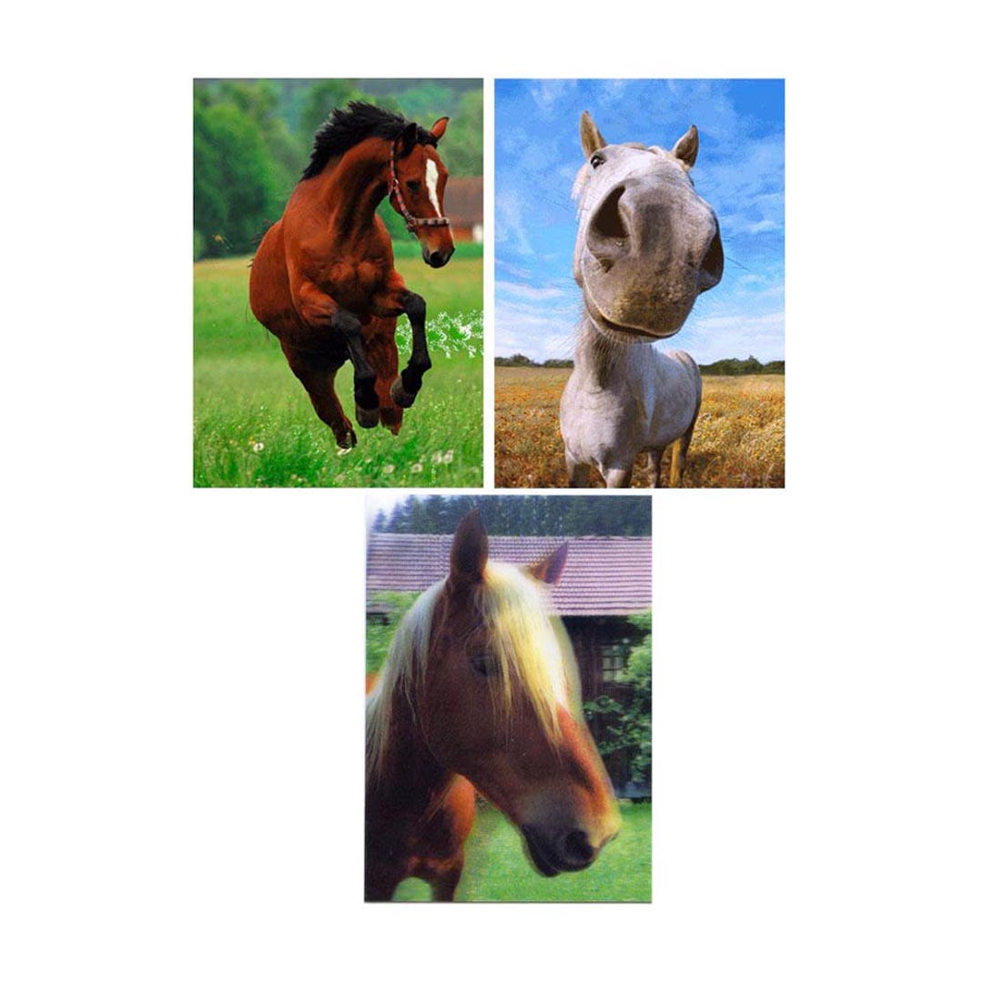 HORSES 3D Lenticular Postcards, 4x6 Greeting Cards - Etsy