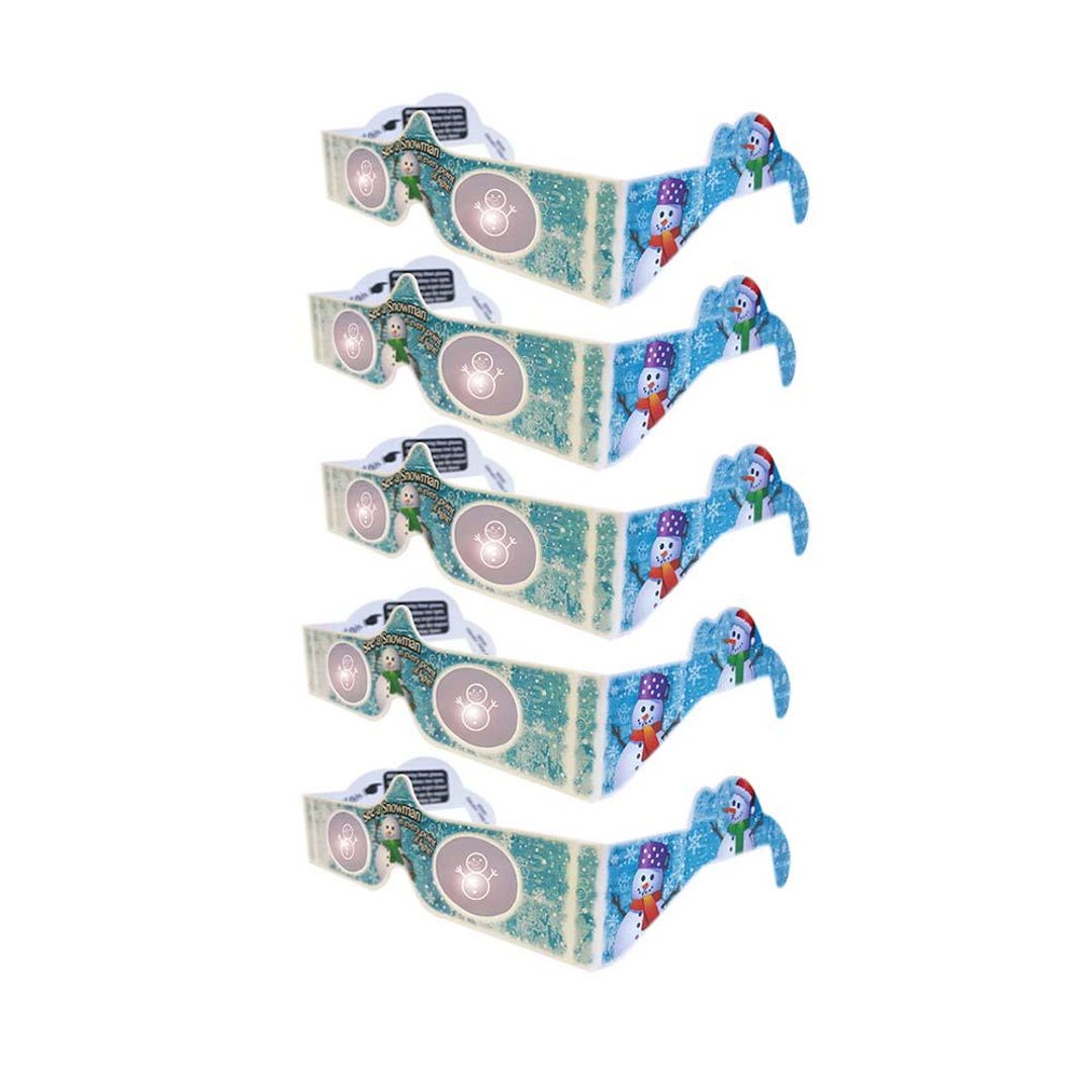 5 3D Christmas Glasses A Fun Christmas Experience Turn Holiday Lights ...