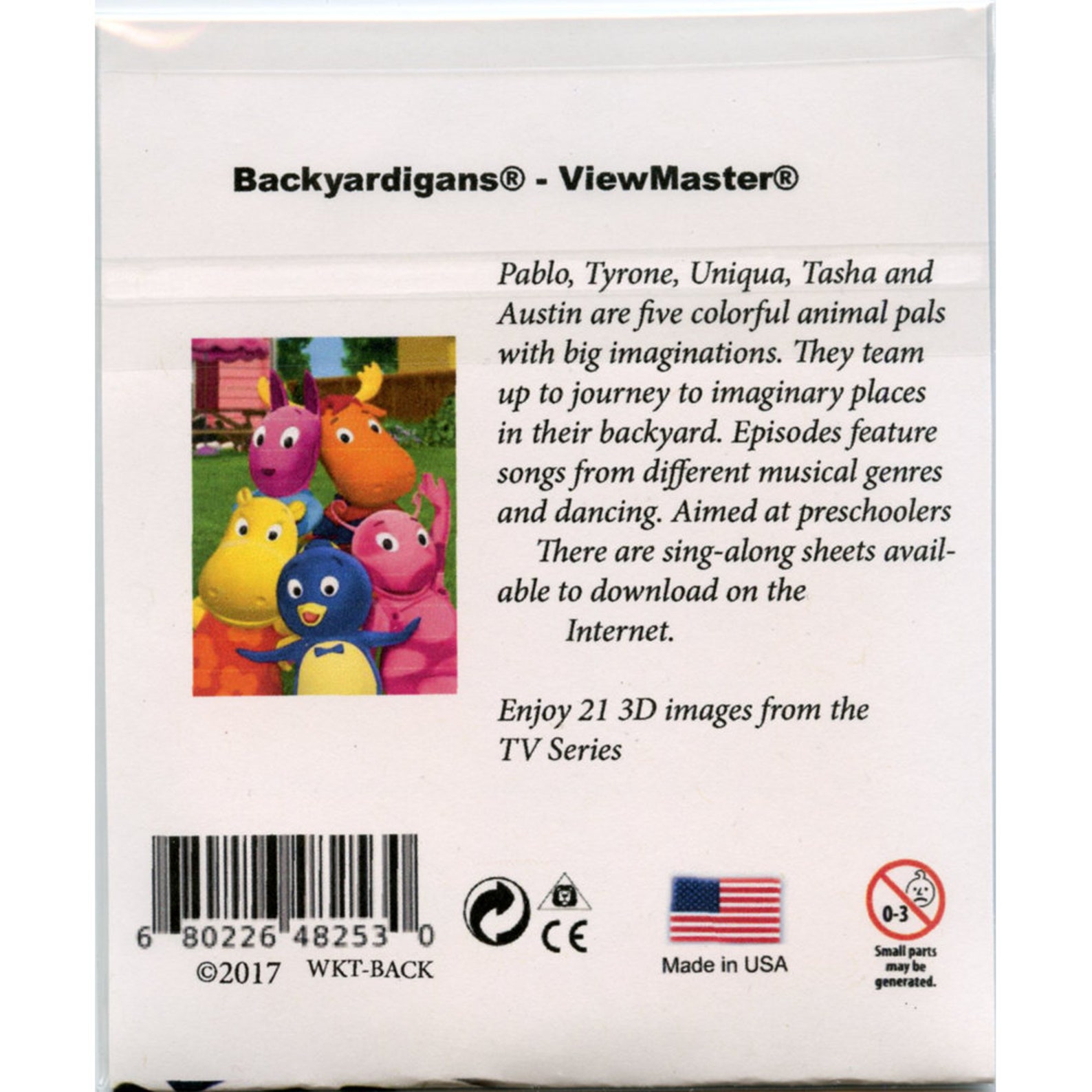 Backyardigans - Cartoons - Classic Viewmaster - 3 Reel Set, 21 3D ...
