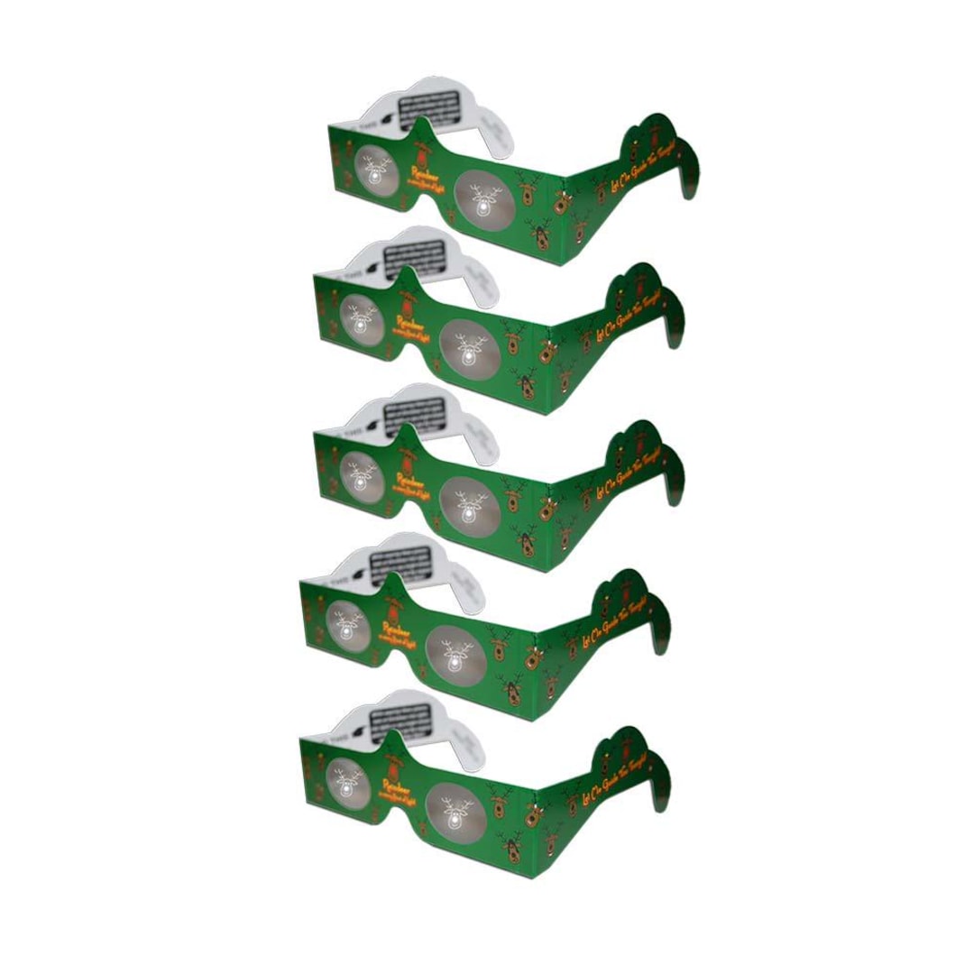5 3D Christmas Glasses - A Fun Christmas Experience! Turn Holiday ...