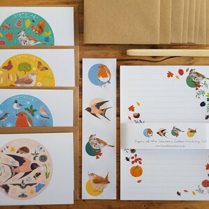 Sustainable Signs of the Seasons Wildlife Letter Writing Set - Etsy