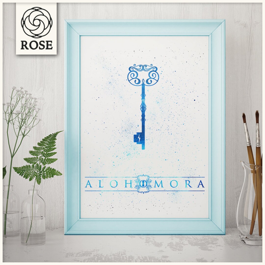 Poster - Alohomora *DIGITAL DOWNLOAD* - Etsy