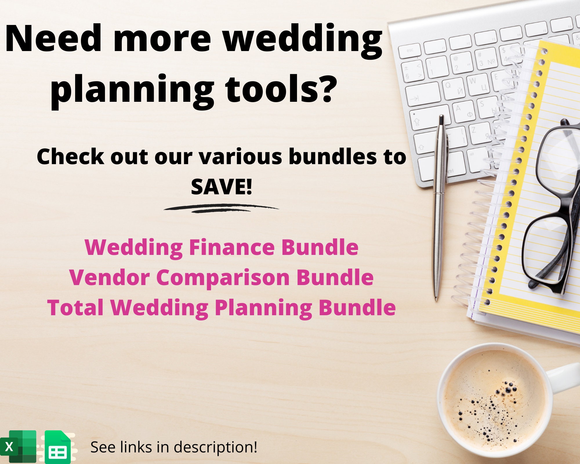 Wedding Inventory Tracker - Excel and Google Sheets Compatible - Etsy