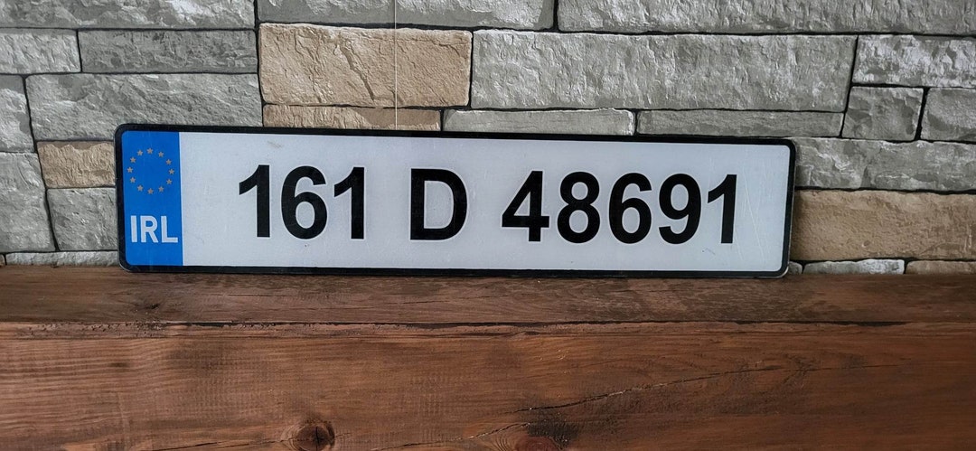 Pick 1 Ireland License Plate Dublin or Galway 10 to Choose From . Irish ...