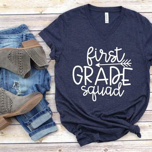 Oh Hey First Grade Teacher Shirt 1st Grade Teacher Shirt - Etsy