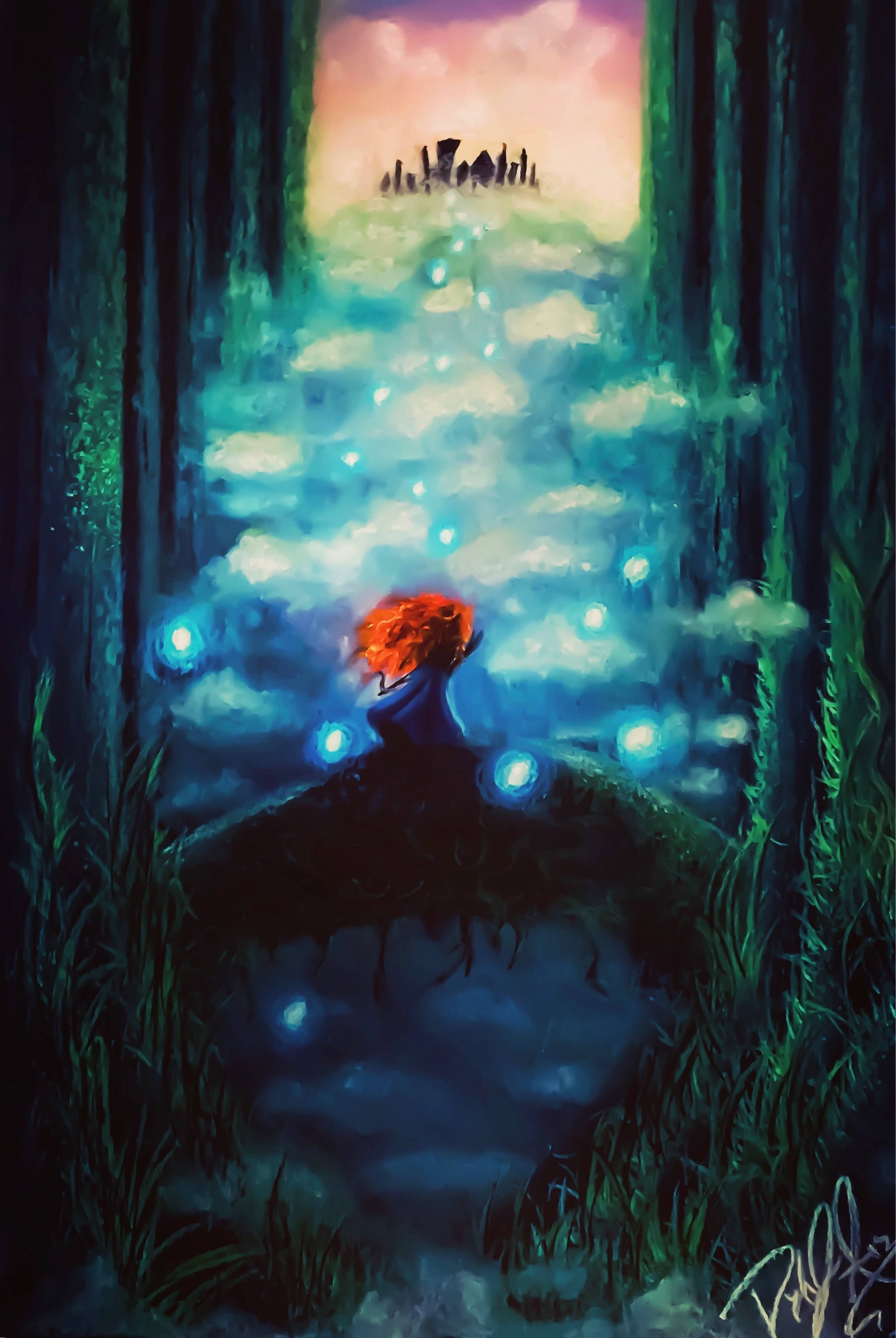 Will O Wisp Brave Clipart