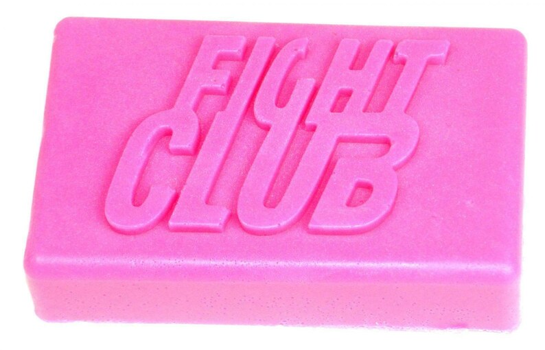 Fight Club Soap Bar Pink - Etsy UK